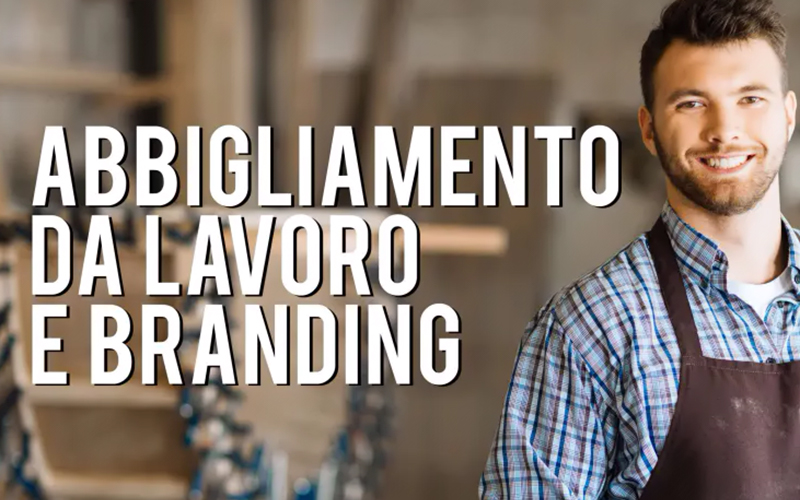 la brand identity con l'abbigliamento da lavoro